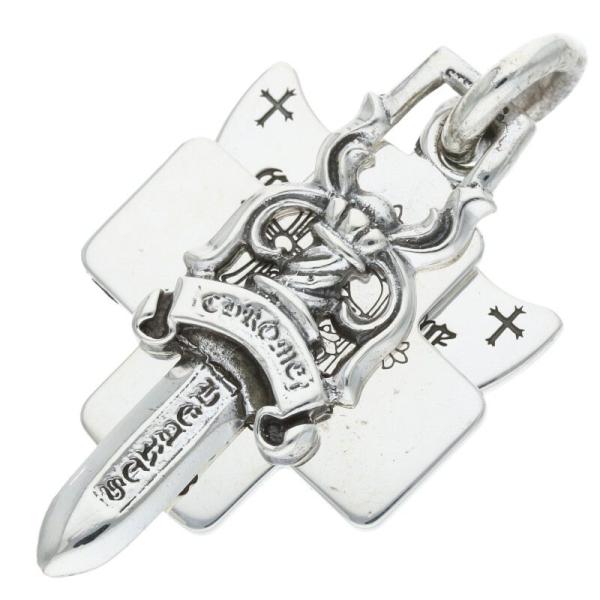 ブランド：クロムハーツ/Chrome Hearts商品名： 3TRINKETS/スリートリンケッツペンダント シルバーネックレストップサイズ：表記なし状態ランク：Bカラー：シルバー