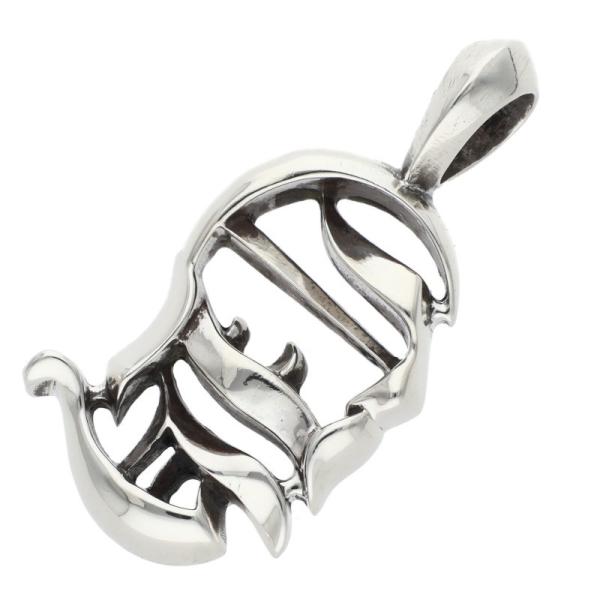 ブランド：クロムハーツ/Chrome Hearts商品名： CHARM CH VERTICCAL CHバーティカルロゴ シルバーネックレストップサイズ：表記なし状態ランク：Bカラー：シルバー