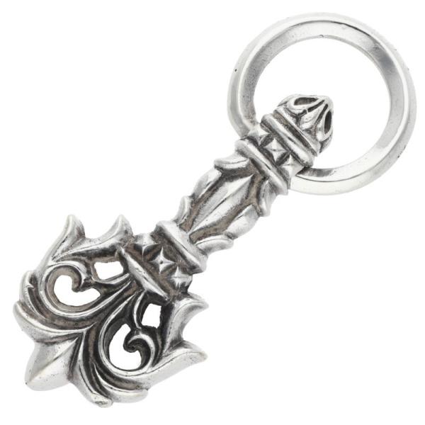 ブランド：クロムハーツ/Chrome Hearts商品名： FILIGREE PULL/フィリグリープル ペンダント/シルバーネックレストップサイズ：表記なし状態ランク：Bカラー：シルバー