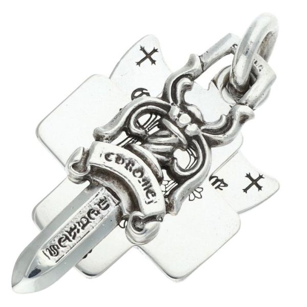 ブランド：クロムハーツ/Chrome Hearts商品名： 3TRINKETS/スリートリンケッツペンダント シルバーネックレストップサイズ：表記なし状態ランク：Bカラー：シルバー