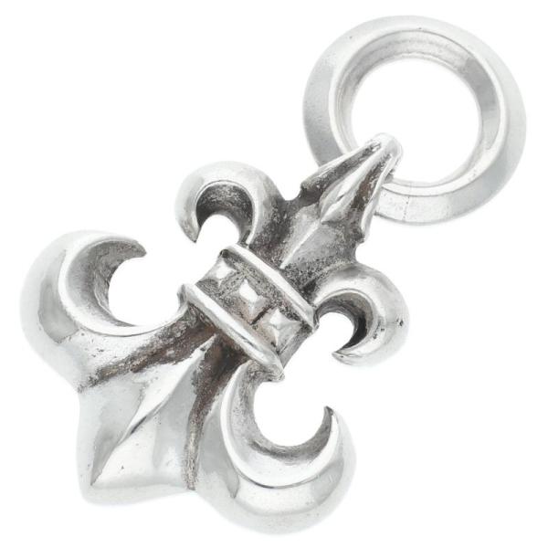 ブランド：クロムハーツ/Chrome Hearts商品名： BS FLUER CHARM/BSフレアチャーム チャーム/シルバーネックレストップサイズ：表記なし状態ランク：Bカラー：シルバー