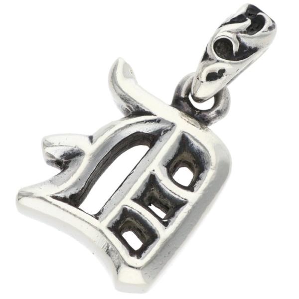 ブランド：クロムハーツ/Chrome Hearts商品名： ALPHABET CHARM/アルファベットチャーム Dイニシャルチャームネックレストップサイズ：表記なし状態ランク：Bカラー：シルバー