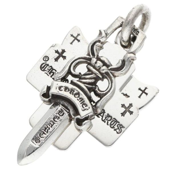 ブランド：クロムハーツ/Chrome Hearts商品名： 3TRINKETS/スリートリンケッツペンダント シルバーネックレストップサイズ：表記なし状態ランク：Bカラー：シルバー