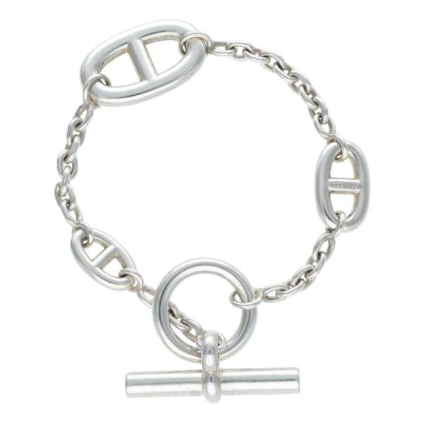 ブランド：エルメス/HERMES商品名： Farandole GM ファランドールGMシルバーブレスレットサイズ：LG状態ランク：Bカラー：シルバー