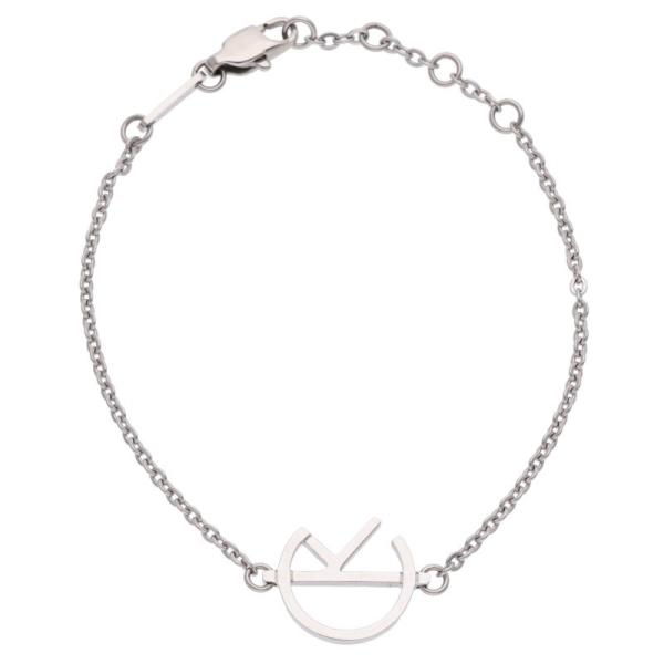 ブランド：カルバンクライン/Calvin Klein商品名： KJ6DMB000100 CKロゴブレスレットサイズ：表記なし状態ランク：Bカラー：シルバー
