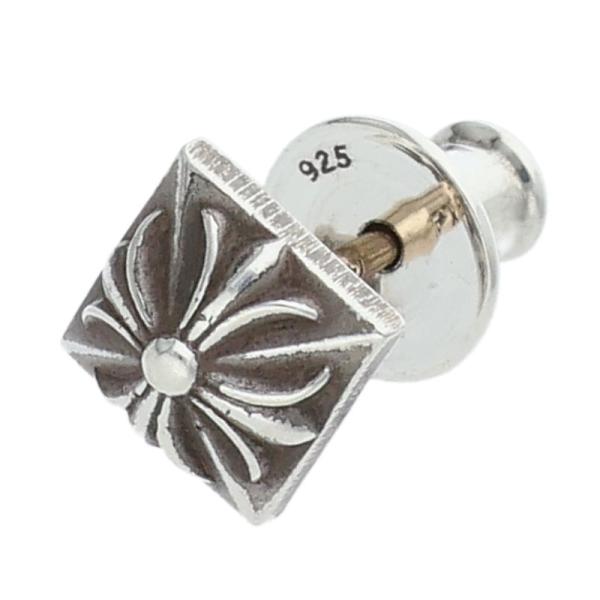 ブランド：クロムハーツ/Chrome Hearts商品名： STUD PYRAMID PLS/ピラミッドスタッド シルバーピアスサイズ：表記なし状態ランク：Bカラー：シルバー