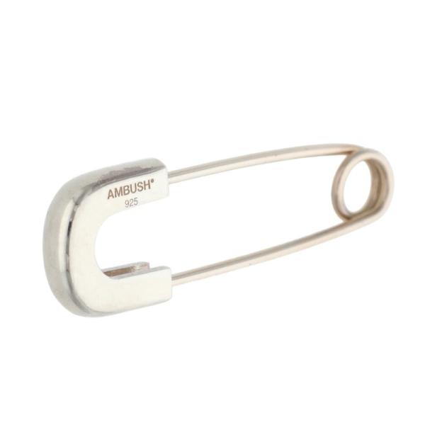 ブランド：アンブッシュ/AMBUSH商品名： SAFFETY PIN PIERCE セーフティピンシルバーピアスサイズ：表記なし状態ランク：Bカラー：シルバー