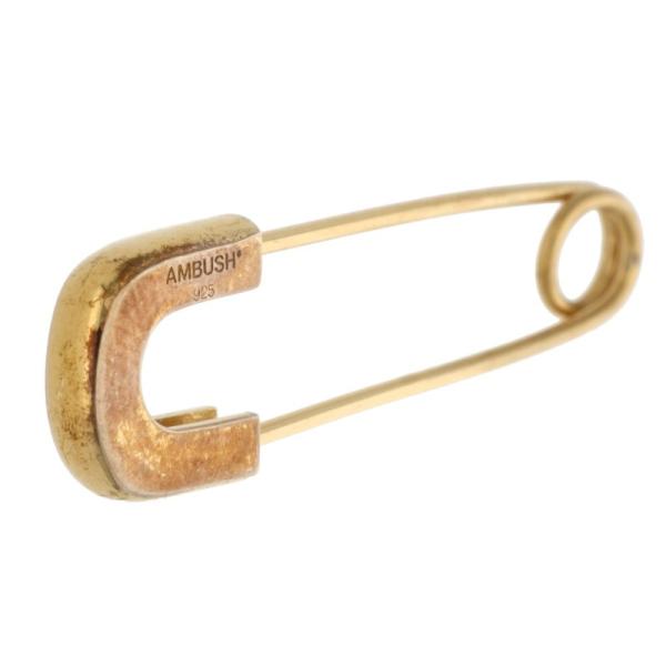 ブランド：アンブッシュ/AMBUSH商品名： SAFFETY PIN PIERCE セーフティピンシルバーピアスサイズ：表記なし状態ランク：Bカラー：ゴールド
