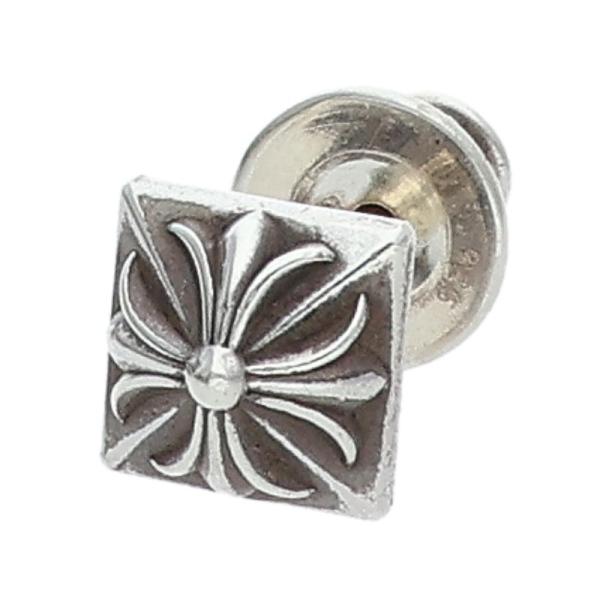 ブランド：クロムハーツ/Chrome Hearts商品名： STUD PYRAMID PLS/ピラミッドスタッド シルバーピアスサイズ：表記なし状態ランク：Bカラー：シルバー