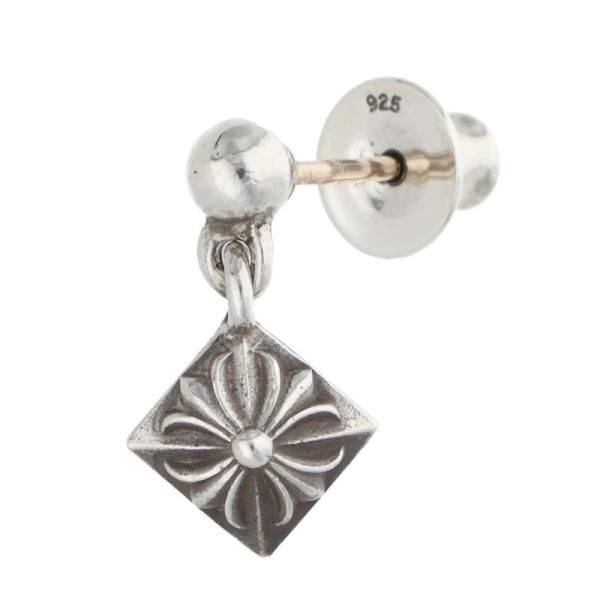 ブランド：クロムハーツ/Chrome Hearts商品名： PYRAMID PLS DROP /ピラミッドドロップ シルバーピアスサイズ：表記なし状態ランク：Bカラー：シルバー