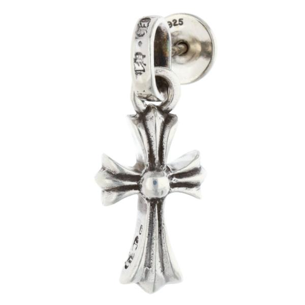 ブランド：クロムハーツ/Chrome Hearts商品名： BBY F PPRCHN/ベイビーファットドロップ シルバーピアスサイズ：表記なし状態ランク：Bカラー：シルバー