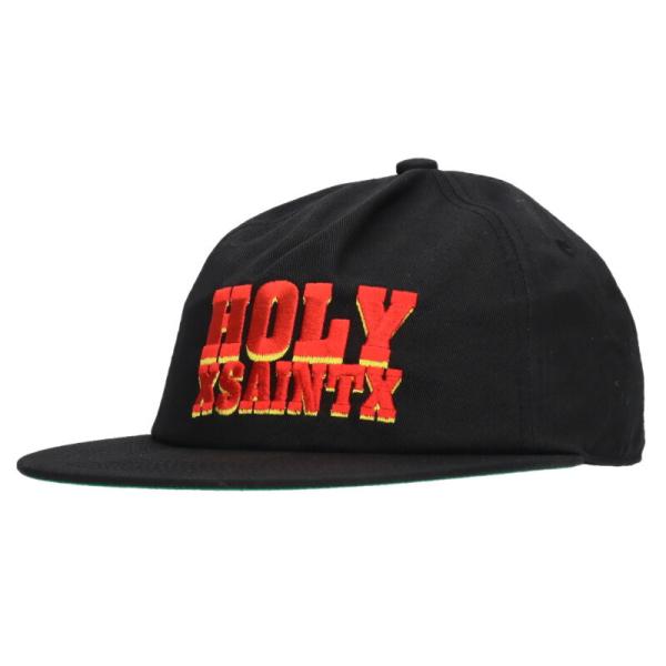 ブランド：セントマイケル/SAINT MICHAEL商品名： SM-HR1-0000-089 HOLY SAINT 刺繍キャップサイズ：ONE SIZE状態ランク：Sカラー：ブラック