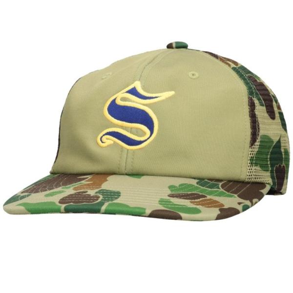ブランド：シュプリーム/SUPREME商品名： 25AW  Contrast S Mesh Back 6-Panel コントラストSメッシュバック6パネル帽子サイズ：表記なし状態ランク：Aカラー：カーキ