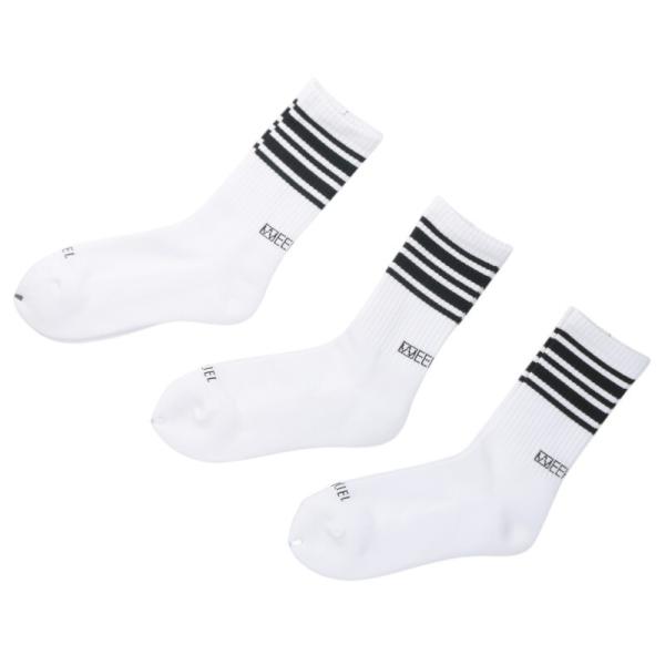 ブランド：シークエル/SEQUEL商品名： 25SS  WE-25SS-SO-01 WEEKEND ロゴプリント靴下サイズ：US6〜9状態ランク：Sカラー：ホワイト