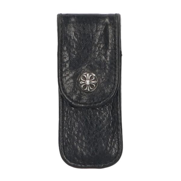 ブランド：クロムハーツ/Chrome Hearts商品名： TOOTHPICK CASE/トゥースピックケース レザートゥースピックケースサイズ：表記なし状態ランク：Bカラー：ブラック×シルバー