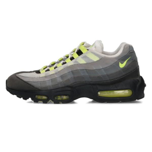 ブランド：ナイキ/NIKE商品名： CT1689-001/Air Max 95 OG Neon Yellow エアマックス95ローカットスニーカーサイズ：28.5cm状態ランク：Bカラー：グレー×イエロー調