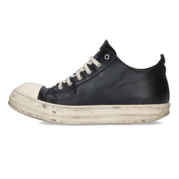 ブランド：リックオウエンス/Rick Owens商品名： RAMONES LOW ラモーンズレザーローカットスニーカーサイズ：41状態ランク：Cカラー：ブラック×ホワイト