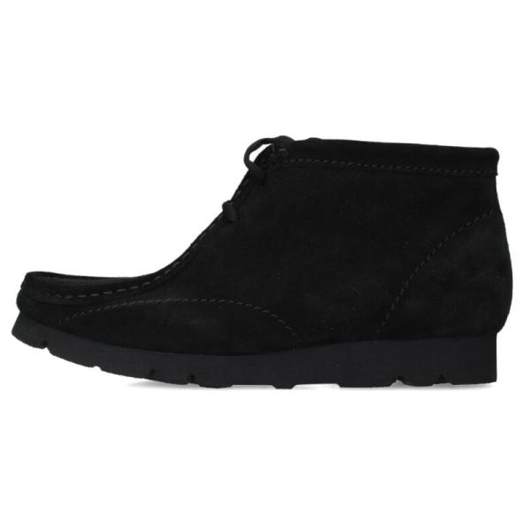 ブランド：クラークス/Clarks商品名：×ポストアーカイブファクション POST ARCHIVE FACTION  WallabeeBT PAF スエードレザーワラビーブーツサイズ：8.5状態ランク：Aカラー：ブラック