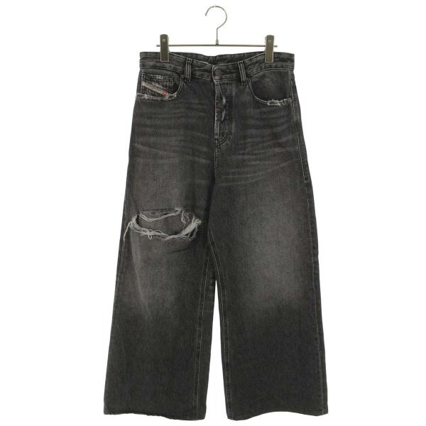 ブランド：ディーゼル/DIESEL商品名： 1996 D-SIRE A06926 ダメージ加工デニムパンツサイズ：26/30状態ランク：Cカラー：ブラック