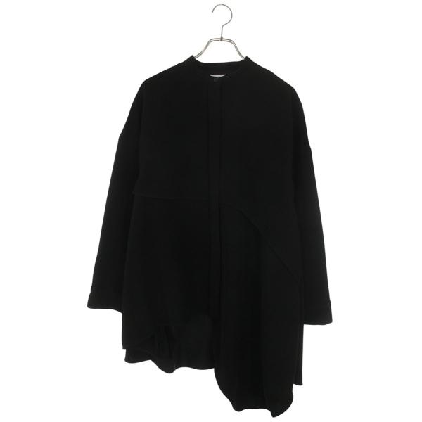 ブランド：エンフォルド/ENFOLD商品名： 300ES330-0460 PEツイル フレア長袖シャツサイズ：38状態ランク：Bカラー：ブラック