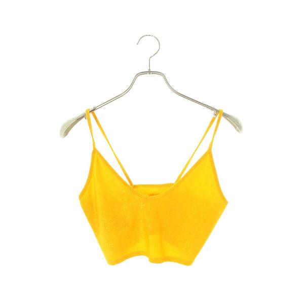 ブランド：クロムハーツ/Chrome Hearts商品名： TANK STAGE FIVE CRPD CHプラス総柄タンクトップサイズ：M状態ランク：Sカラー：イエロー調