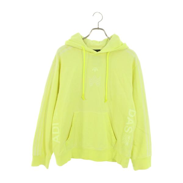 ブランド：アディダス/adidas商品名：×アレキサンダーワン ALEXANDER WANG  CV5050 ブリーチラインプルオーバーパーカーサイズ：XS状態ランク：Bカラー：ライトイエロー