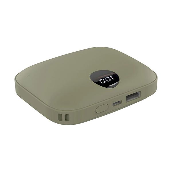 MS-CL286KH USB充電式カイロ・バッテリー あったかPOMI カーキ ※詳細は商品説明をご確認下さい。商品ページは縦長です。