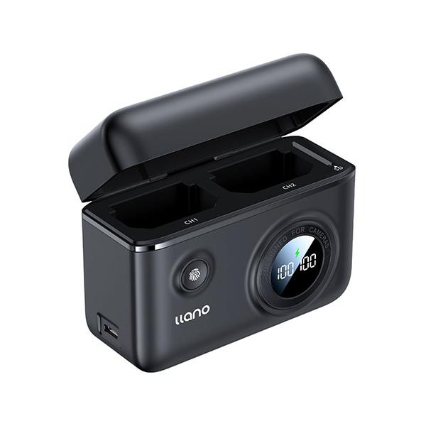 CHARGER-EN-EL15C デジタルカメラバッテリー EN-EL15a/EL15b/EL15cに完全対応! 2つ(デュアル)のバッテリーを急速充電 ※詳細は商品説明をご確認下さい。商品ページは縦長です。