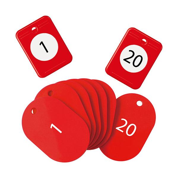 OPEN-K-BF-150-RD クロークチケット 1〜20 赤 ※詳細は商品説明をご確認下さい。商品ページは縦長です。