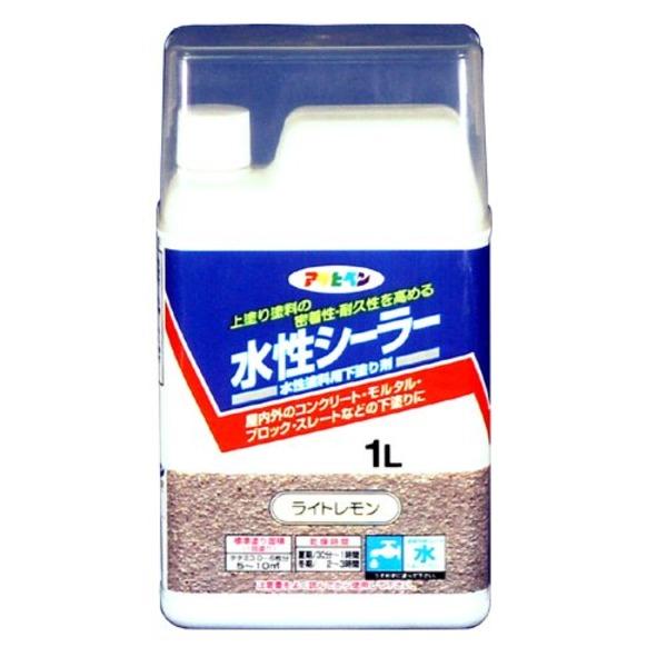 【商品名】 水性シーラー ライトレモン 1L 【ジャンル・特徴】 規格:1L ※詳細は商品説明をご確認下さい。商品ページは縦長です。(送料無料)(決済手数料無料 :クレジットカード決済、PayPay残高払い、PayPayあと払い、ソフトバン...