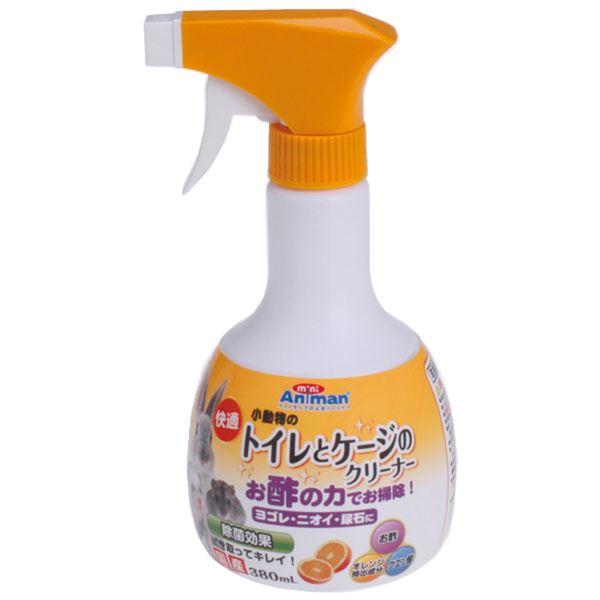 【商品名】 （まとめ）ドギーマンハヤシ 快適 トイレとケージのクリーナー 380ml （小動物用品） 【×5セット】 【ジャンル・特徴】 お酢の力でしっかりお掃除！ ※詳細は商品説明をご確認下さい。商品ページは縦長です。(送料無料)(決済手...