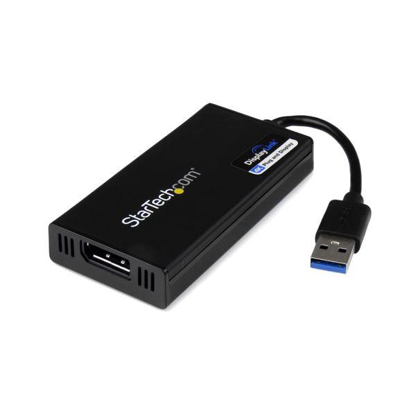 【商品名】 StarTech.com USB 3.0接続4K対応DisplayPort外付けグラフィックアダプタ USB32DP4K1台  ※詳細は商品説明をご確認下さい。商品ページは縦長です。(送料無料)(決済手数料無料 :クレジットカー...