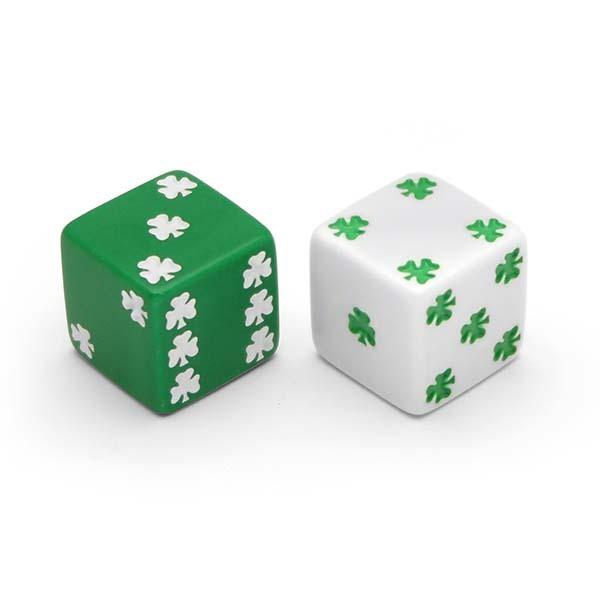 ■カテゴリー ：ダイス ( サイコロ )■ブランド ： KOPLOW GAMES / USA ■品名 ： Lucky Shamrock Dice ( ラッキー シャムロック ダイス ) ■サイズ ： 約 幅25 × 高 25 × 奥行 25...