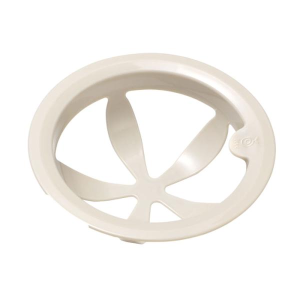 キッチンのシンクの排水口用水切りネットをセットするためのホルダーです。汚れがたまりやすい網がないので、サッと洗えて排水口の掃除がラクになります。防汚剤クリンベル(R)配合素材で、汚れが付きにくくスッキリ洗えます。深型タイプの排水口にも使えま...