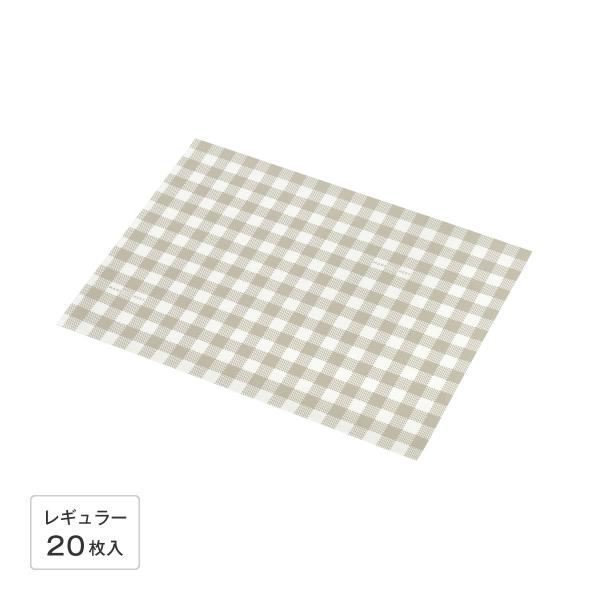 まな板に食材の汚れやニオイを移りにくくする使い捨てのシートです。まな板に敷くだけで生魚のニオイや野菜の色移りがしにくくなります。幅約1センチの模様入りで、ロールケーキなどを切る際の目安になります。半分のサイズでも使えるミシン目入りです。【素...