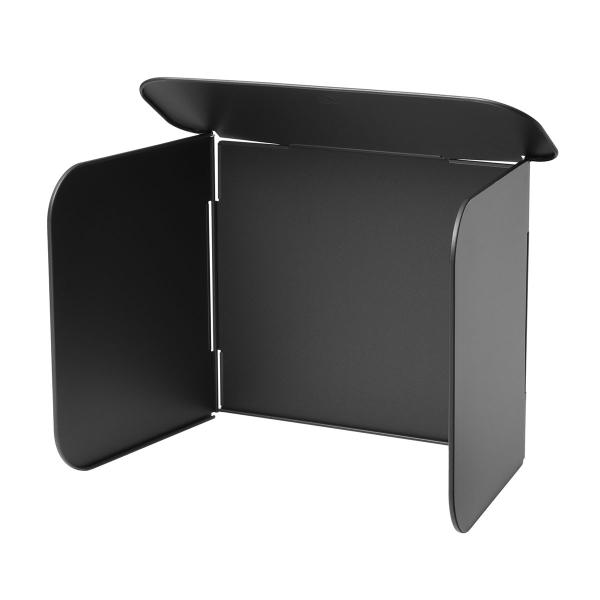 左右・背面の3面と上面をガードし、コンロ周辺への油ハネを防ぐレンジガードです。メッキ鋼板に、汚れが付きにくく落としやすいブラックのふっ素樹脂塗膜加工が施されています。使わない時は折りたたんでコンパクトに収納が可能。分解もできるので、お手入れ...