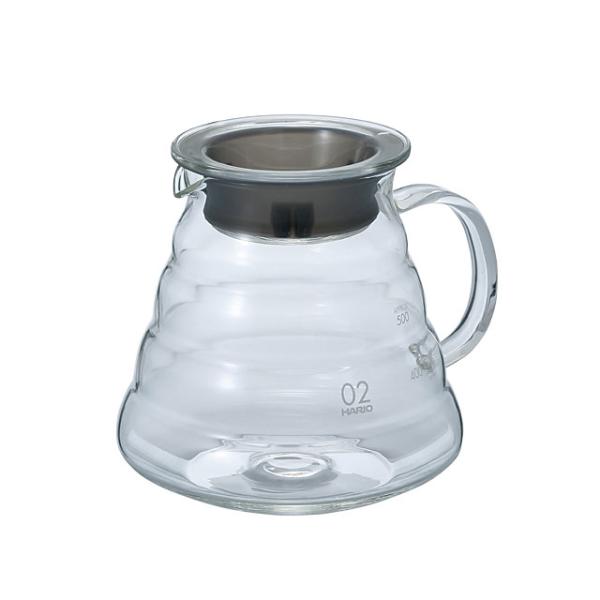 ポットもフタも耐熱ガラス製。電子レンジで温め直せる便利なコーヒーサーバーです。2007年度にグッドデザイン賞を受賞。形が特徴的で、持ち手までガラスのシンプルなデザインは、どんなキッチンに置いてもほどよく馴染みます。食器洗い乾燥機が使用できる...