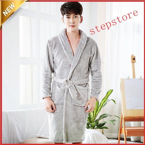 商品詳細：カラー：/ライトグレー/ホワイト/コーヒー/ネイビー/ダークグレー/ブラックサイズ：/L/XL/2XL商品説明●お風呂上りにサッと着れるバスローブ♪●一年中快適に着れるふんわり素材。●吸水性抜群のマイクロファイバー素材で、こすらず...