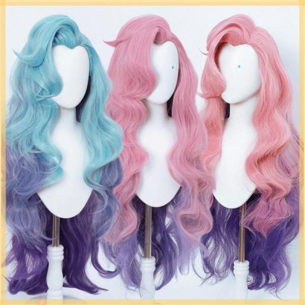 髪の長さ: 80cm髪の材質: 高温糸かつらの髪型: 長いカールスタイル: アニメcos、ゲームかつら、lol、かつら、wig適用グループ: 共通パーマをかけてもいいですか: パーマをかけてはいけません適用肌色: 任意の肌色適用顔タイプ: ...