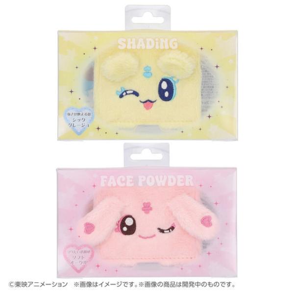 ふたりはプリキュア Max Heartメップルデザインのシェーディングとミップルデザインのフェイスパウダーが登場！　ぬいぐるみのようなもふもふの見た目で、メップルとミップルのデザインが刺繍されており、毎日のメイク時間がもっと楽しくなる?　【...