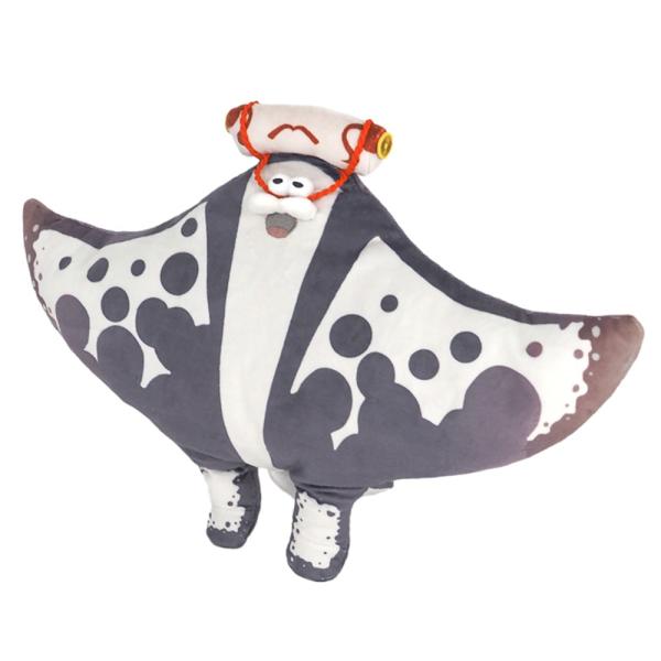 Splatoon3に登場するマンタローのSサイズぬいぐるみ。■シリーズ名：Splatoon3（スプラトゥーン3） ALL STAR COLLECTION■商品名：SP47 マンタロー(S)■サイズ：W44×D6.5×H28.5 cm三英貿易...