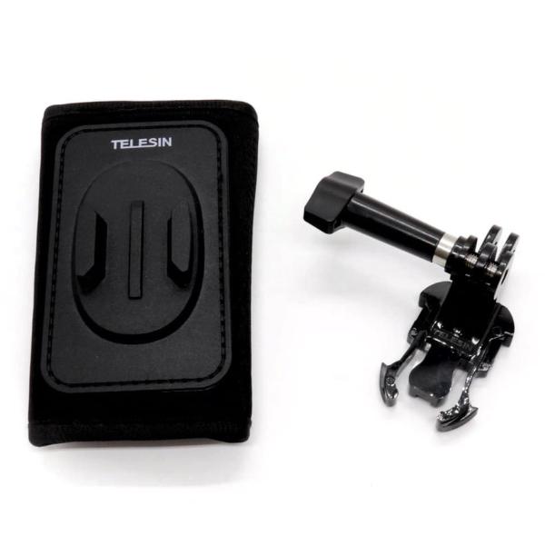 TELESIN バックパッククリップ バッグストラップマウント k3154-5