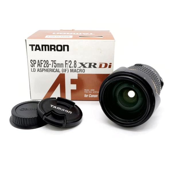 《美品》 TAMRON SP AF 28-75mm F2.8 XR Di LD Aspherical IF MACROキヤノン用 Model A09 k3319