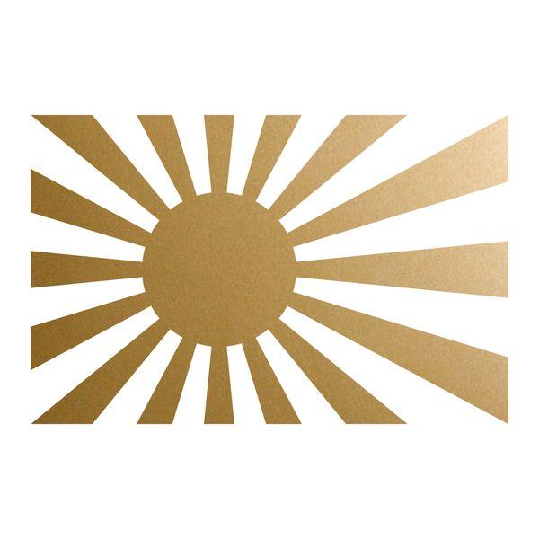 貼り付け可能：プラスチック、ガラス、金属などのツルツルした箇所貼り付け不可：シボ加工プラスチック、木材などの凹凸のある箇所旭日旗 旭日 旗 日章旗 日本 ジャパン japan 和風 車 自動車 カー car バイク 2輪 二輪 凛藤制作 マ...