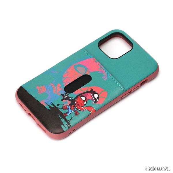 「MARVEL」キャラクターデザインのiPhone 12 /12 Pro用タフポケットケースです。MIL規格（MIL-STD-810G)の2項目、落下、振動に準拠した試験をクリアした、耐衝撃＆耐振動設計。背面には通勤・通学やお買い物に便利な...