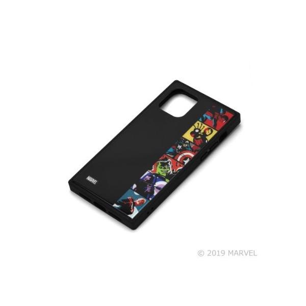 「MARVEL」のキャラクターデザインのガラスの光沢とTPUの一体感が美しいハイブリッド設計の2019年 iPhone 11 Pro対応ガラスハイブリッドケースです。背面にはキズに強い高硬度9Hガラスを採用、ケースの四隅はエアークッションを...