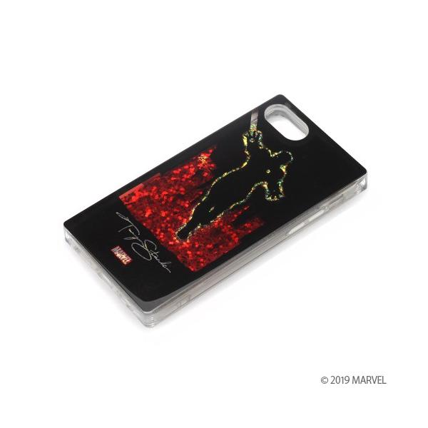 「MARVEL」キャラクターのキラキラ輝くグリッター入りのスクエア型iPhone 8/7/6s/6用グリッターケースです。ケースを傾けると中のグリッターがキラキラと光ります。MIL規格（MIL-STD-810G)の2項目、落下、振動に準拠し...