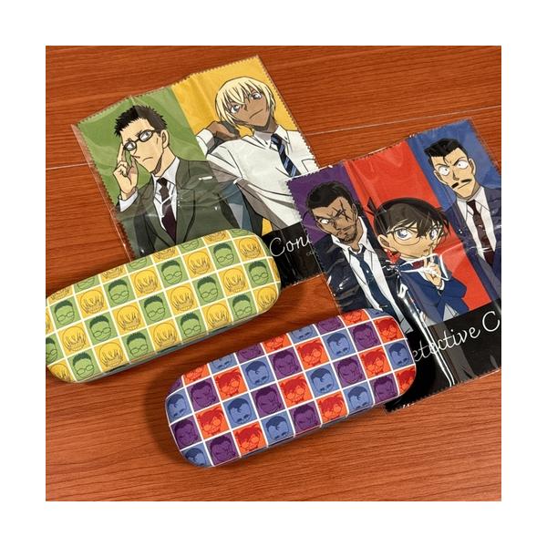 名探偵コナンデザインのメガネケースが登場です！本体はしっかりとしたつくりで中のメガネを守るメガネケース。ケースはキャラクターイメージのアイコン柄、付属のクロスはキャラクターのイラスト入り。コナン＆小五郎＆大和:MCN-605/4994209...