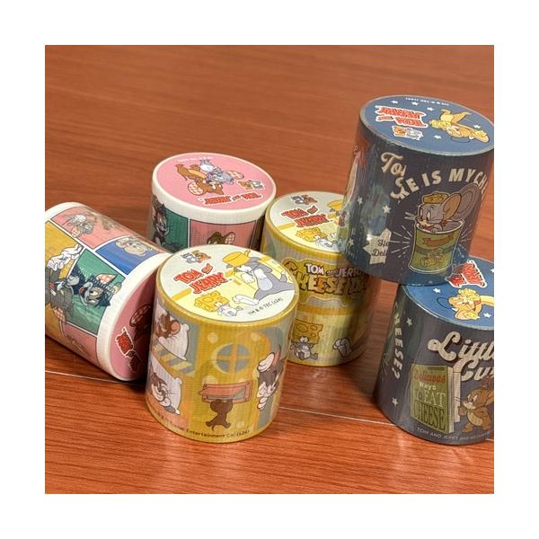 トム&amp;ジェリーデザインのYOJOテープが登場です！CHEESE DAY:TJM-444/499420920249450s DINER:TJM-445/499420920250085 YEARS OF LAUGHS:TJM-446/4...