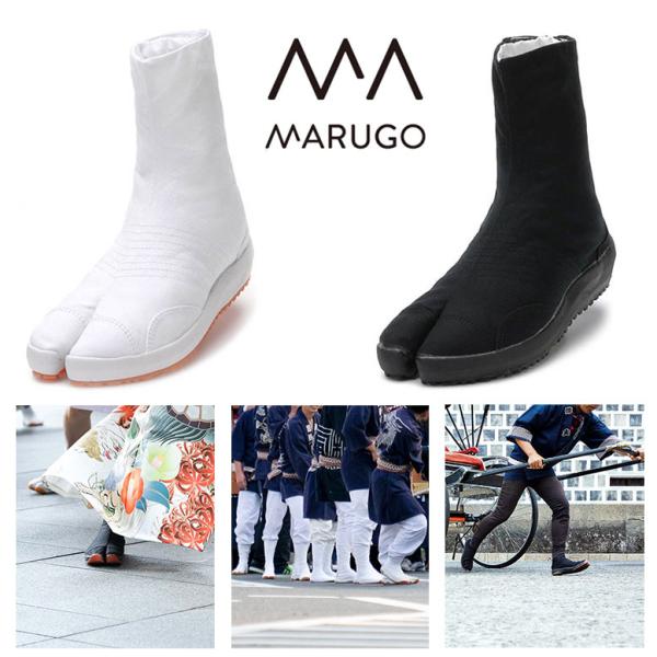 圧倒的な履き心地の良さ！日本伝統の地下足袋に、靴の快適さを。ワークシューズ用の耐滑ソール（ウルトラソール）を取り入れた祭りたび。足袋の見た目からは想像できない強力なグリップ力は、雨の日の路面や濡れたタイルの上で十分に性能を発揮します。エアー...